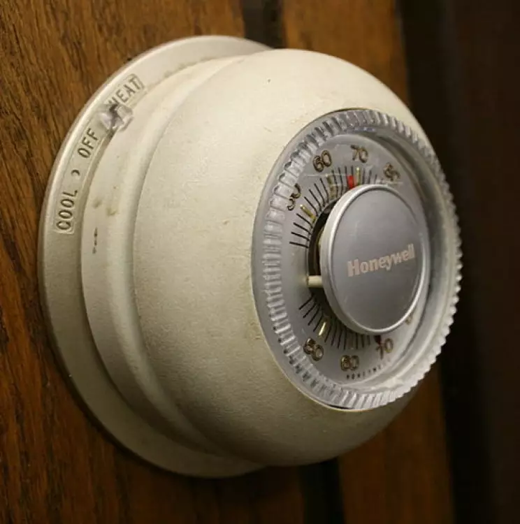 Honeywell round thermostat