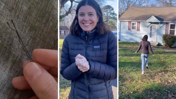 Unha muller cun pasador fixo 28 intercambios para conseguir unha casa en 18 meses