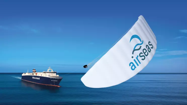 Ang Usa ka Kompanya Makunhuran ang Cargo Ship nga Carbon Emissions sa 20%. Uban sa Giant Kite?