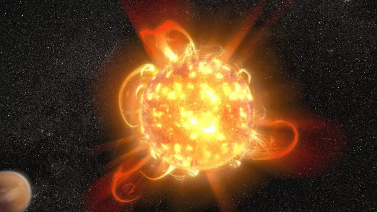Ерупција звезде у близини могла би да нанесе лоше вести за будућност живота на Земљи