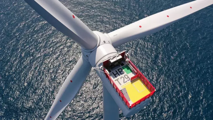 E kolossale 1.3-GW Offshore Wind Farm ass just Live gaangen. Et ass dee gréissten op der Welt