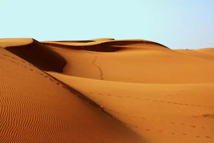 Der Erde geht der Sand aus