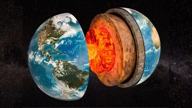 Els productes químics sobrants de la Terra primitiva podrien estar asseguts a prop del seu nucli