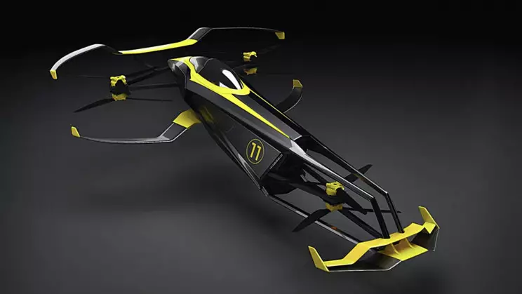 Le Carcopter Ene-Hydrogen-Powered I-Real-Life Star Wars Podracer