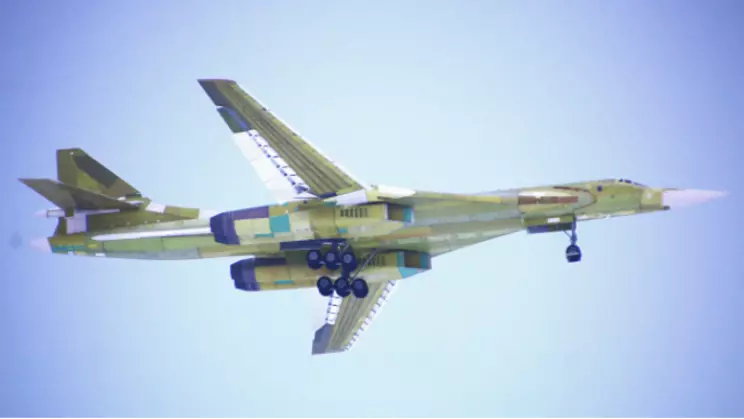 Aeronava rusă de transport de rachete Tu-160M efectuează primul zbor după producție