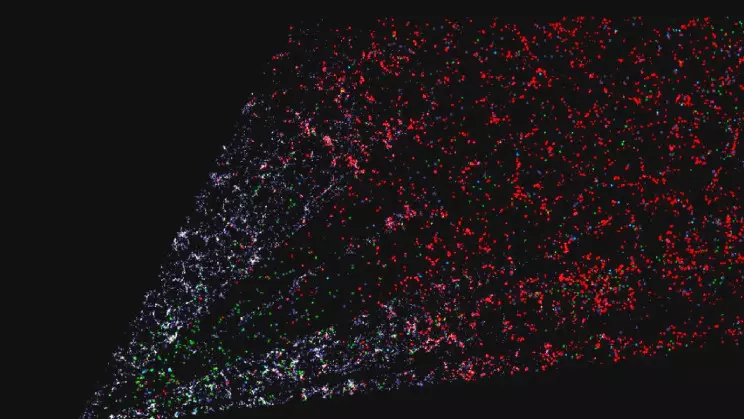 Os astrónomos crean o mapa 3D máis grande do Cosmos