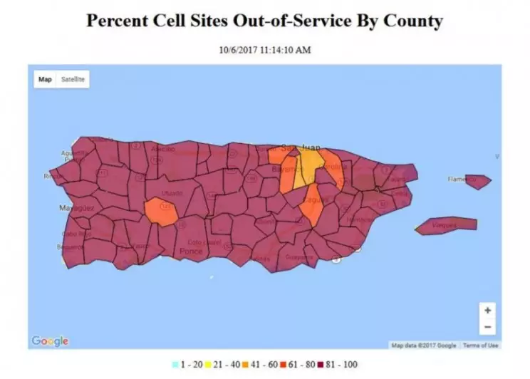 Prosiect Loon yn Camu i mewn i Adfer Gwasanaeth Diwifr yn Puerto Rico