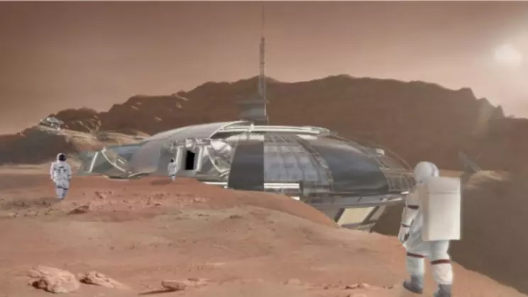 Desain koloni anyar kanggo Mars bisa nglindhungi manungsa saka radiasi