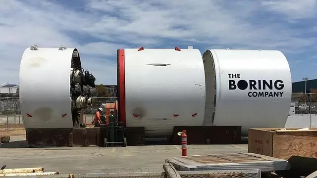 Elon Musk's Boring Company Fa'atoa fa'aopoopoina se masini vili lona lua i lana va'a