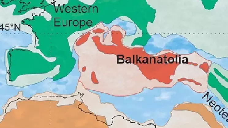 Balkanatolia: een verloren continent heeft mogelijk het dierenrijk gevormd zoals we het nu kennen