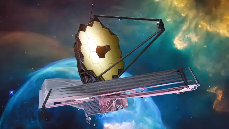 NASA ya James Webb Telescope imaseka ndi chithunzi china cha nyenyezi yokopa