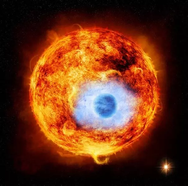 Sterrekundiges ontdek 'n sonagtige ster wat 15 aardmassa-planete opgeslurp het