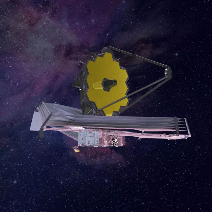 Den James Webb Weltraumteleskop schéckt seng éischt Stärefoto zréck