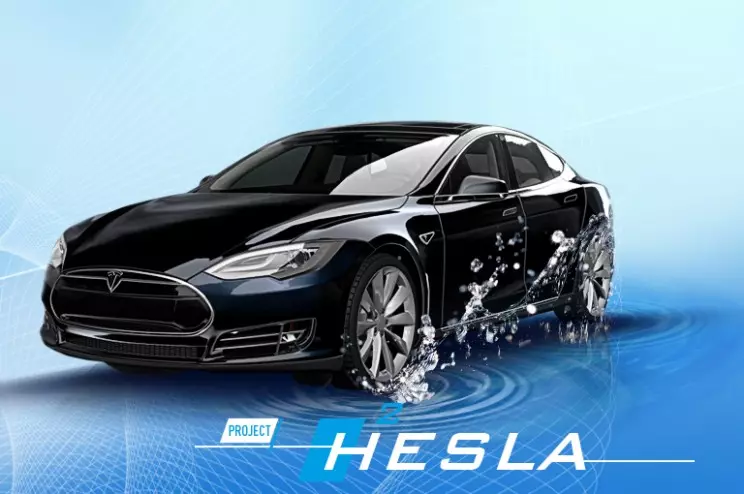 Холандската газова компания хаква Tesla Model S, за да работи на водород
