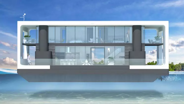 Ieu $ 2 Juta Hurricane-Proof Floating Homes Bakal Dijual Taun payun