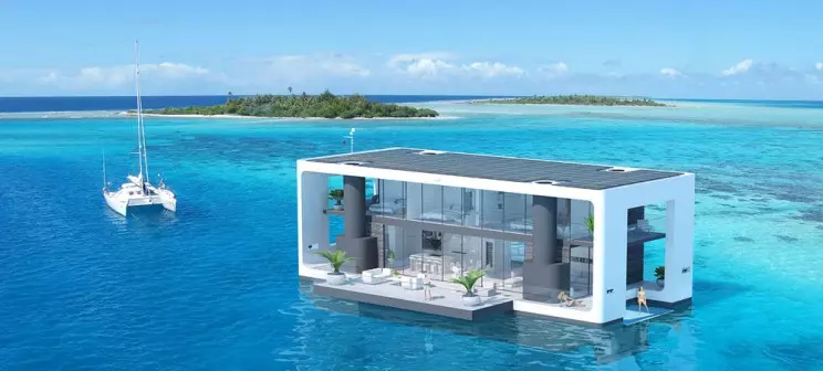 Ieu $ 2 Juta Hurricane-Proof Floating Homes Bakal Dijual Taun payun