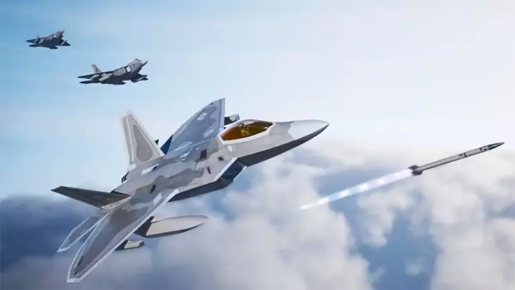 Artwork od Air Force General poskytuje náznaky vylepšení F-22 Raptor