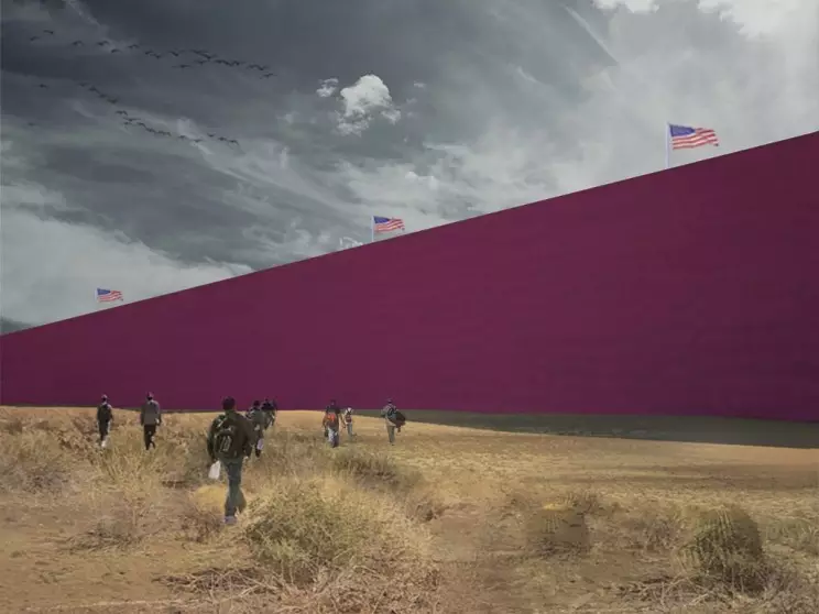 O lo'o fa'aalia e Mexican Design Firm le Fausiaina ole Trump's Border Wall e 16 Tausaga