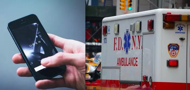 La recherche montre que plus de gens choisissent d'appeler Uber au lieu d'ambulances