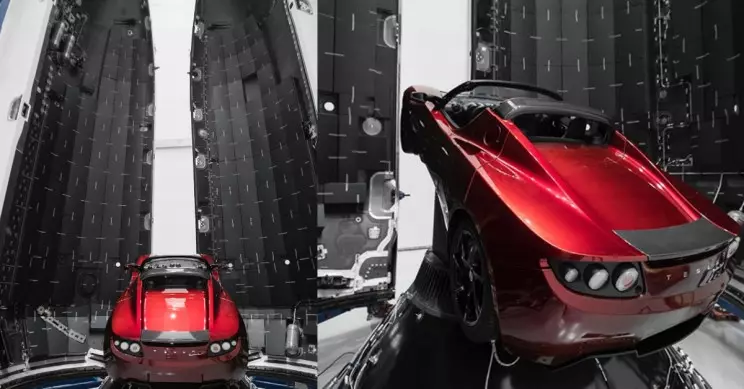 Elon Musk opravdu posílá Roadster na Rudou planetu