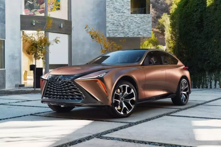 Lexus ûntbleatet nij lúkse crossover-konsept mei alle elektryske potinsjes