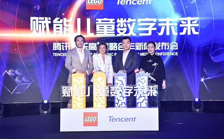 “Lego” we “Tencent” topary, hytaýly çagalar üçin onlaýn oýunlary ösdürmek üçin