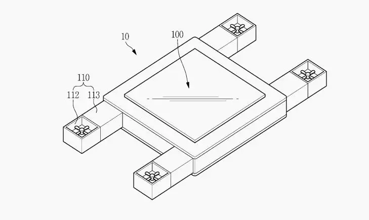 Samsung waxay Faylisay Patent ee Drone-ka oo ay Indhuhu xakamayn karaan