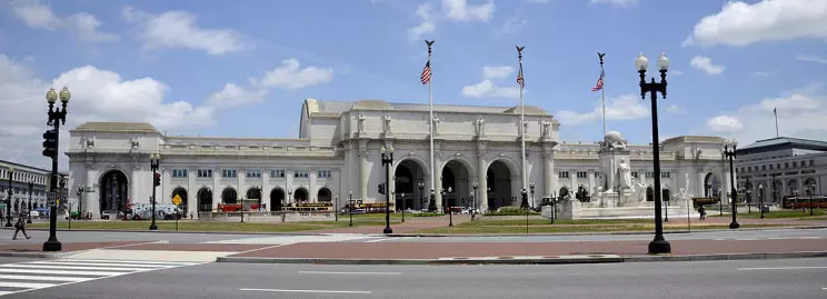 mga tinukod nga istilo sa romano Union Station D.C.