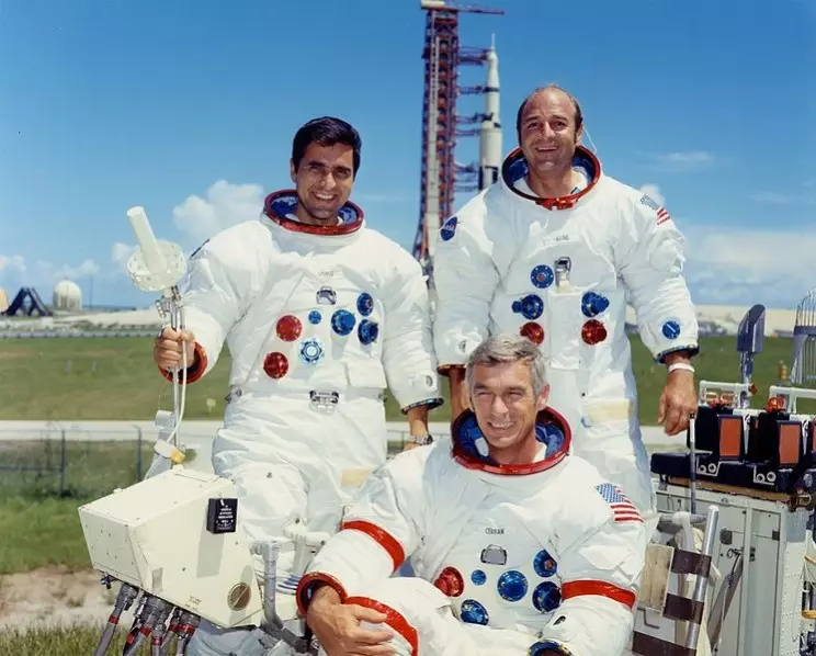 Apollo 17 Astronauts na-agba ume maka njem ọnwa tupu ịmalite nyocha Mars