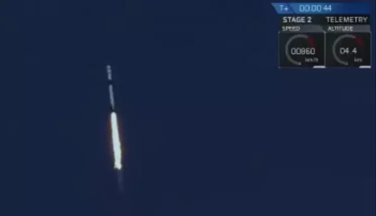 SpaceX Guhertoya xweya Dawî ya Rocket Falcon 9 dest pê dike