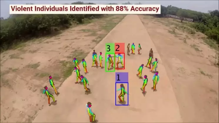 Cov kws tshawb fawb tsim AI-Enabled Drones uas tuaj yeem tshawb pom kev ua phem hauv cov neeg coob coob