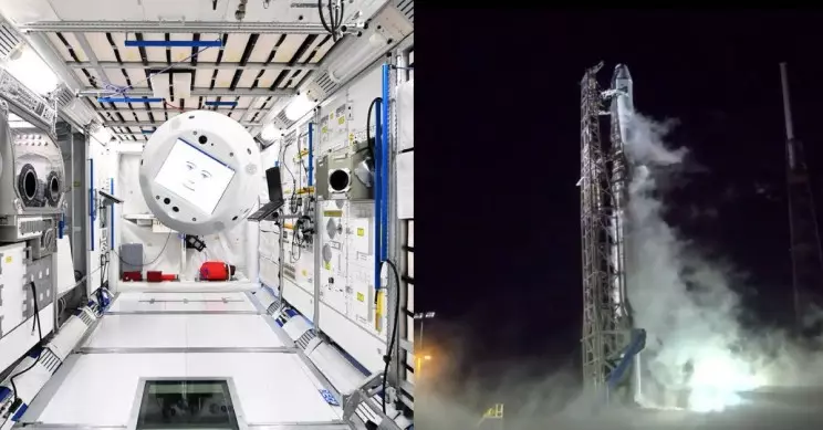 La 15-a Reproviza Kargo-Misio de SpaceX al ISS Lanĉos Kun Unua AI-Fluga Robota Ŝipano