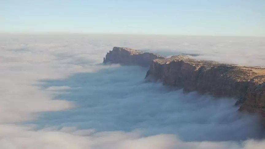 Mlhy v Grand Canyonu - vzácné, ale nezapomenutelné!