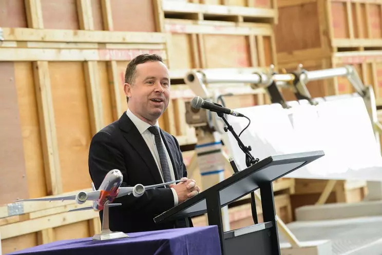 Alan Joyce oo ah madaxa shirkadda diyaaradaha ee Qantas Airlines