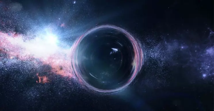 fekete lyukak torzítása