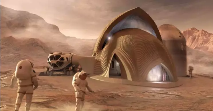 NASA Mbukak Desain Menang 3D Printed Mars Habitat Contest sawijining