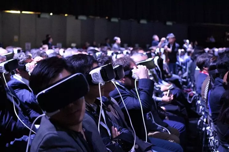 virtual reality menigte