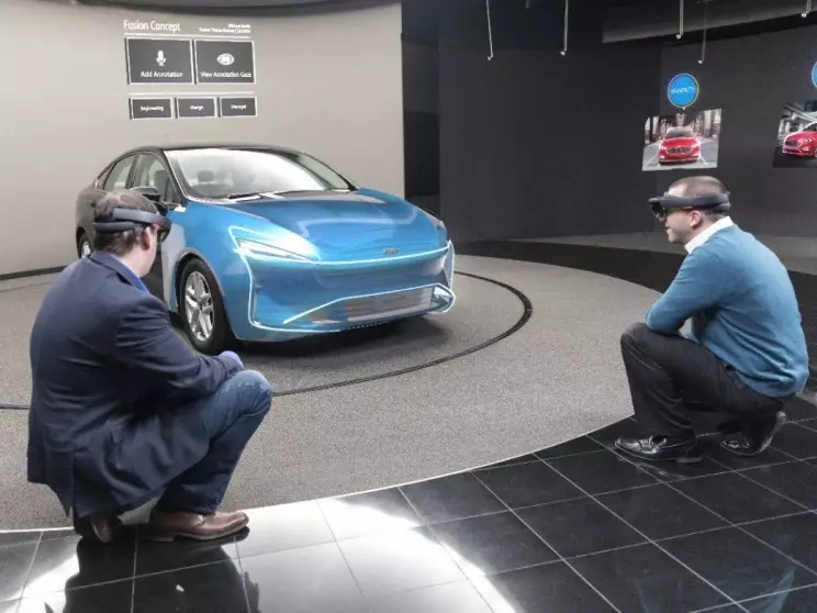Realidade Virtual Realidade Mixta Ford