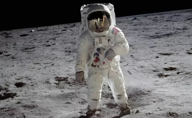 Buzz Aldrin na luni