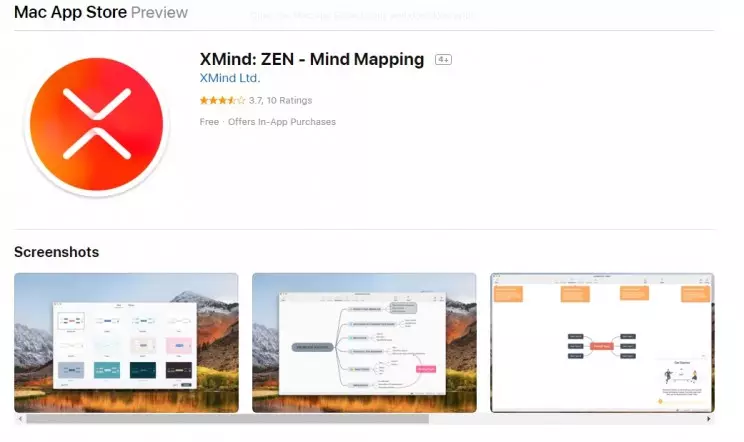 mind mapping XMind Zen