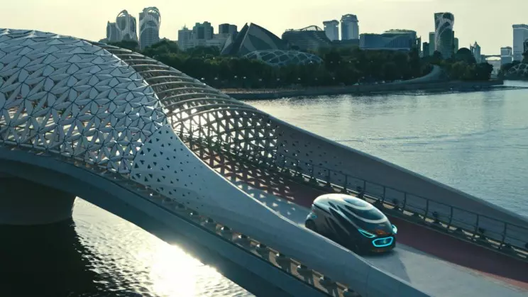 Mercedes-Benz predstavil Vision Urbanetic: Revolučný koncept autonómnej dodávky