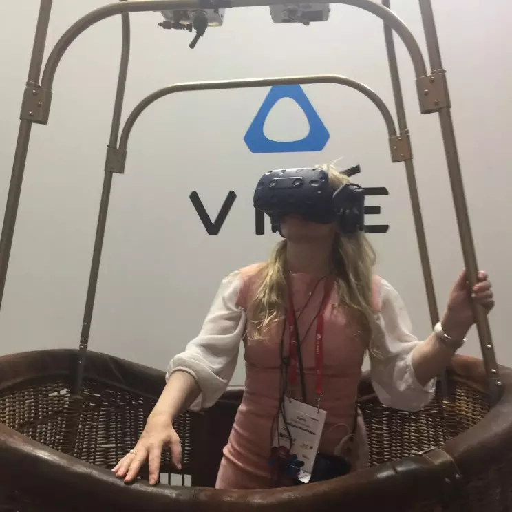 experiencia de realidade virtual