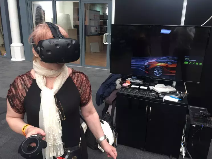virtual reality voor autotechniekontwerp