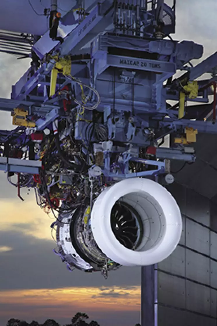 NASA spinoff Geared Turbofan Injini