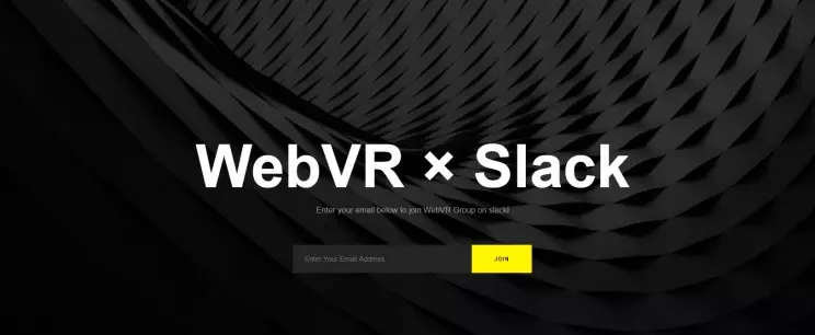 WebVR Slack Group