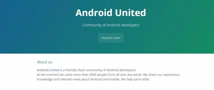 Android United Slack Group