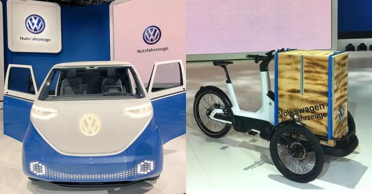 Volkswagen Prezentas Novan Gamon de Tute Elektraj Komercaj Veturiloj