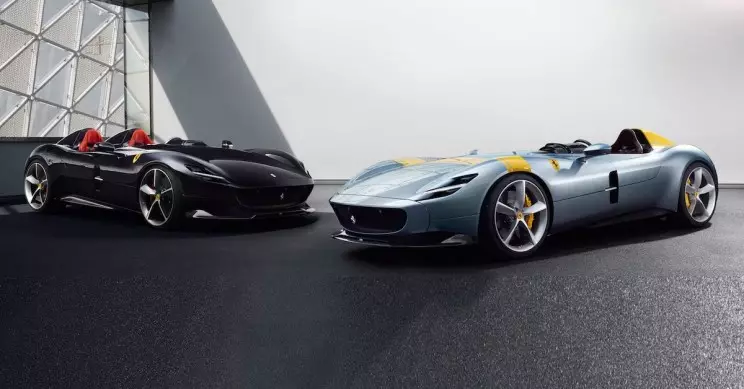 Ferrarik 50eko hamarkadan inspiratutako Monza esklusiboak aurkeztu ditu V12 motor indartsuenarekin