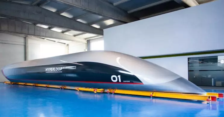 La première capsule passager HyperloopTT à grande échelle au monde est enfin arrivée