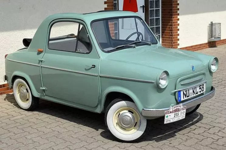 Die kleinsten Autos der Welt Vespa 400